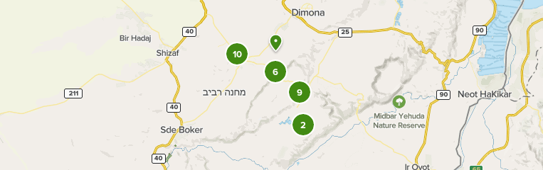 Best 10 River Trails in Yeruham | AllTrails