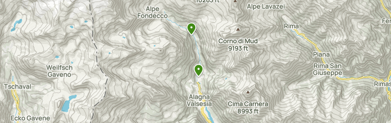 Best Waterfall Trails in Alagna Valsesia | AllTrails