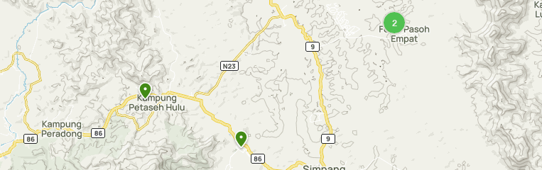 Best Walking Trails in Simpang Pertang | AllTrails