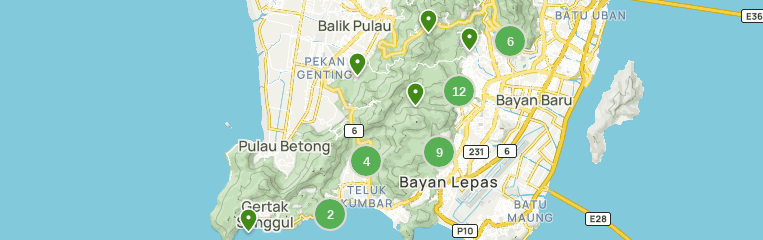 2023 Best 10 Moderate Trails in Bayan Lepas | AllTrails