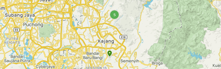 2023 Best Partially Paved Trails in Kajang | AllTrails