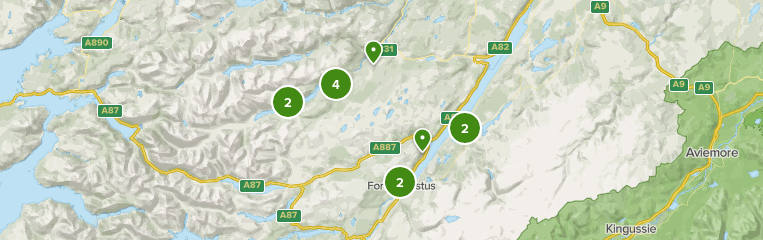 Best 10 Waterfall Trails in Fort Augustus | AllTrails