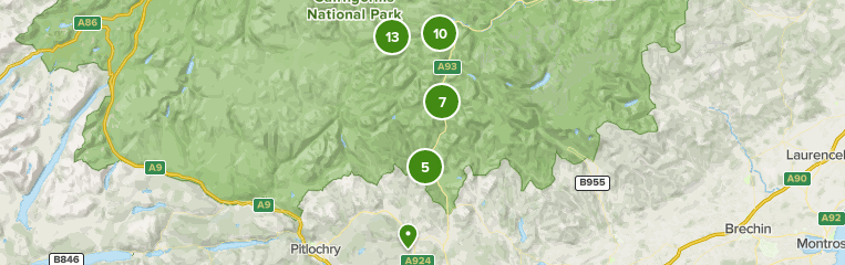 Best 10 Walking Trails in Spittal of Glenshee | AllTrails