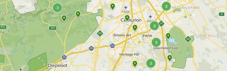 Best 10 Walking Trails in Centurion | AllTrails