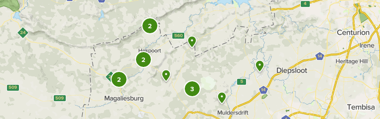 Best 10 Moderate Trails in Mogale City NU | AllTrails