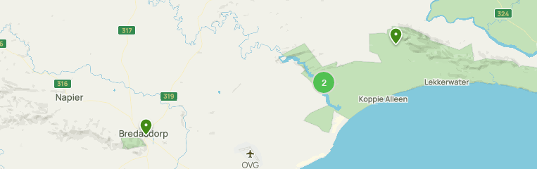 Best Walking Trails in Bredasdorp | AllTrails