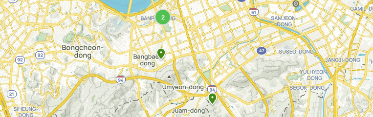 Best Partially Paved Trails in Seocho-gu | AllTrails