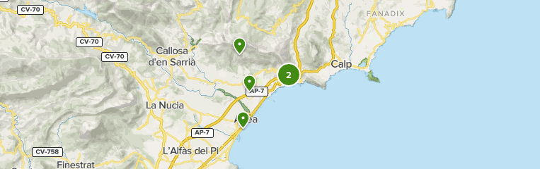 Best 10 Moderate Trails in Altea | AllTrails