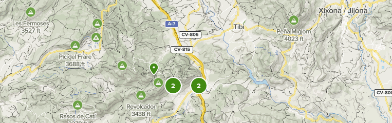 2023 Best Hard Trails in Tibi | AllTrails