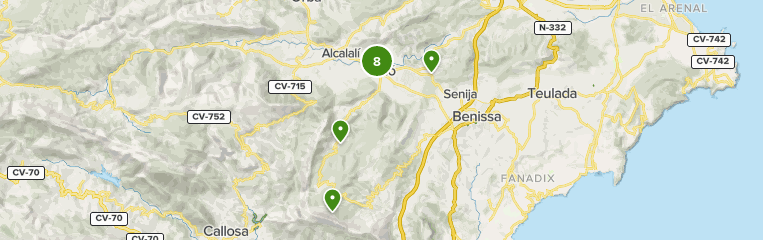 2023 Best 10 Moderate Trails in Jalón | AllTrails