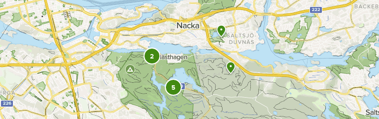 Bästa korta lederna i Nacka | AllTrails