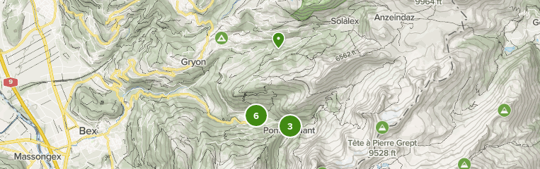 Les Plans-sur-Bex : les 10 meilleures randonnées en forêt | AllTrails