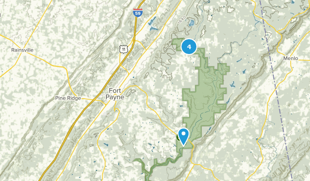 Best Waterfall Trails near Fort Payne, Alabama | AllTrails