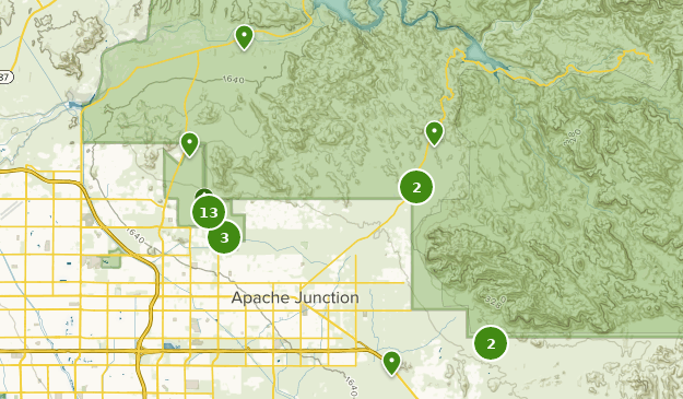 Best Mountain Biking Trails near Apache Junction, Arizona | AllTrails