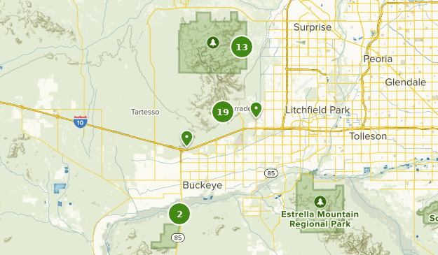 Best Views Trails near Buckeye, Arizona | AllTrails