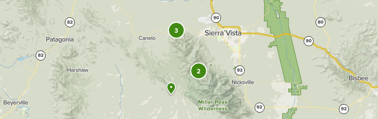 Best Moderate Trails in Fort Huachuca | AllTrails