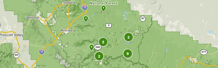 Best 10 Moderate Trails in Happy Jack | AllTrails