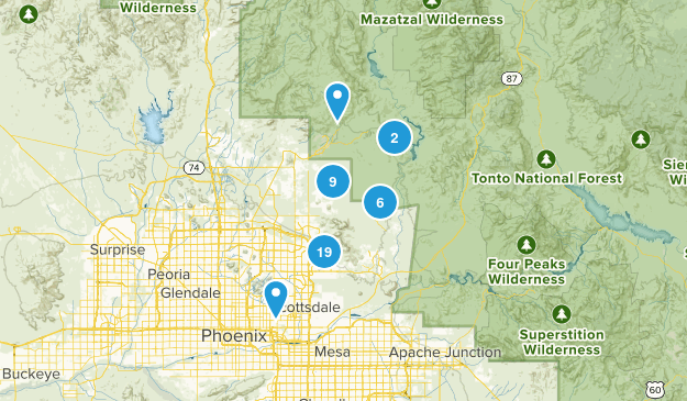 Best Trail Running Trails near Scottsdale, Arizona | AllTrails