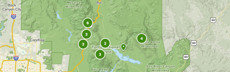2023 Best 10 Long Trails in Tonto Basin | AllTrails
