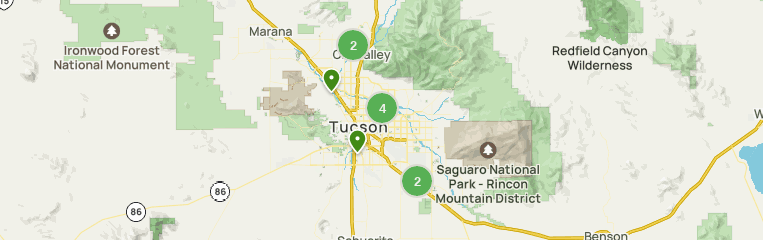 2023 Best City Walk Trails in Tucson | AllTrails