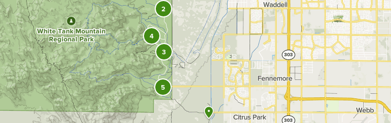 Best views trails in Waddell, Arizona | AllTrails