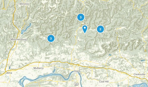 Best Waterfall Trails near Ozark, Arkansas | AllTrails