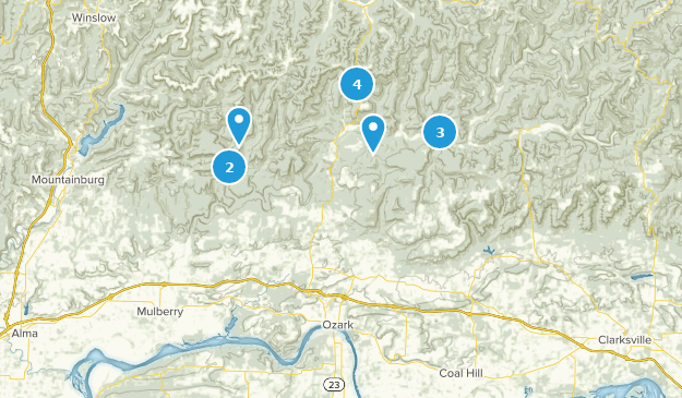 Best Waterfall Trails near Ozark, Arkansas | AllTrails