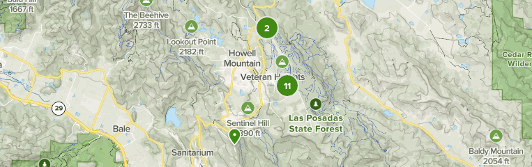 2023 Best 10 Mountain Biking Trails in Angwin | AllTrails