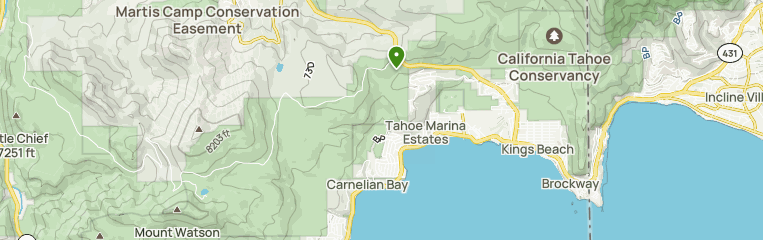 2023 Best Partially Paved Trails in Carnelian Bay | AllTrails