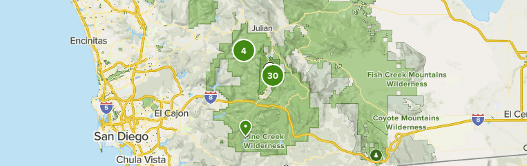 2023 Best 10 Moderate Trails in Descanso | AllTrails