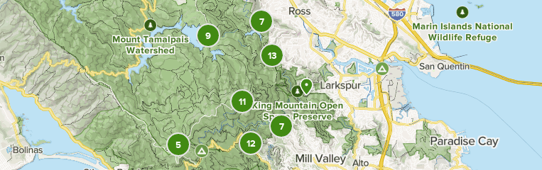 10 Best Views Trails in Greenbrae | AllTrails