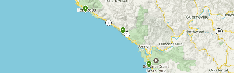 2023 Best Stroller Friendly Trails in Jenner | AllTrails