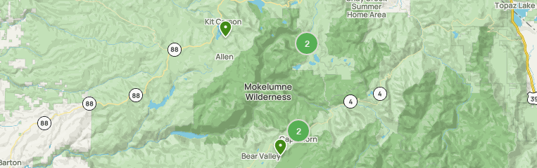 Best Backpacking Trails In Kit Carson Alltrails