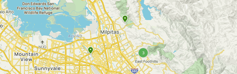 Best Partially Paved Trails in Milpitas | AllTrails