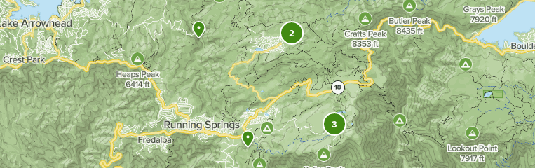 Best Trail Running Trails in Running Springs | AllTrails