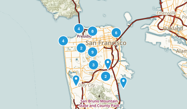 Best Trail Running Trails near San Francisco, California | 1485 Photos ...