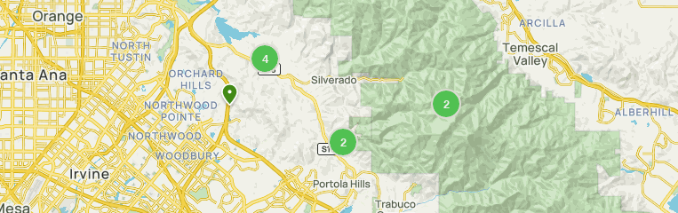 10 Best Moderate Trails in Silverado | AllTrails