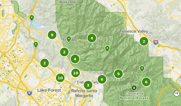 Best Views Trails near Silverado, California | AllTrails