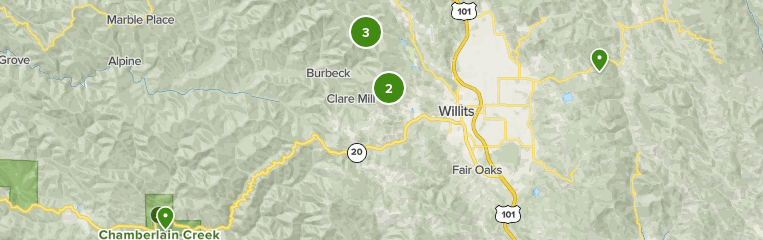 2023 Best Moderate Trails in Willits | AllTrails