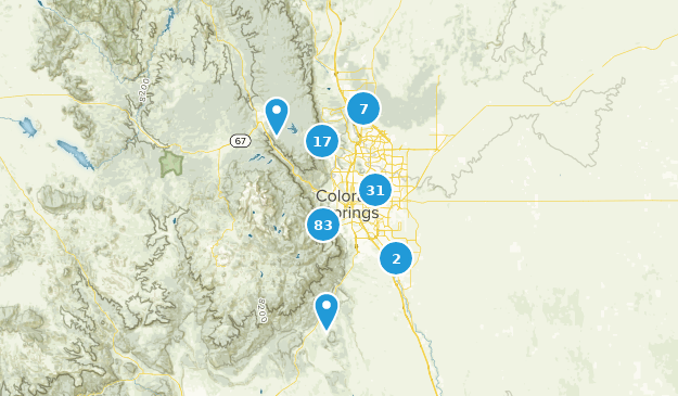 Best Trail Running Trails near Colorado Springs, Colorado | AllTrails