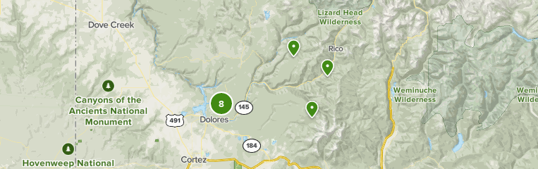 2023 Best 10 Mountain Biking Trails in Dolores | AllTrails