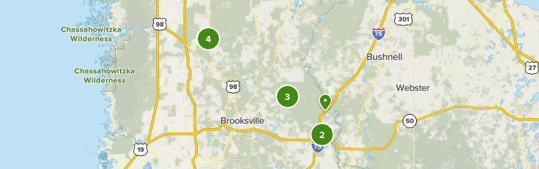 Best 10 Moderate Trails in Brooksville | AllTrails