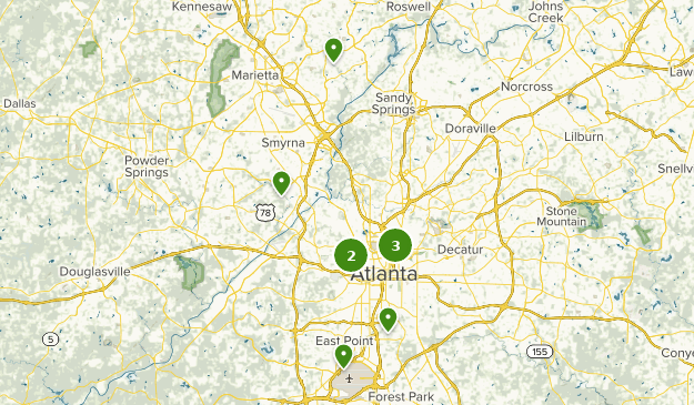 Best City Walk Trails near Atlanta, Georgia | AllTrails