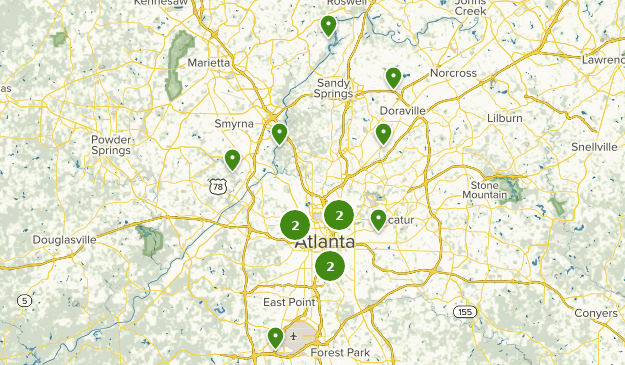 Best Paved Trails near Atlanta, Georgia | AllTrails