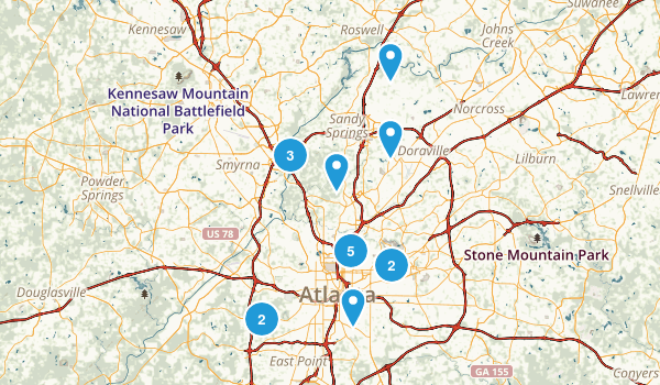 Best Trail Running Trails near Atlanta, Georgia | AllTrails.com