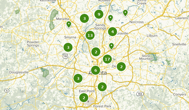 Best Walking Trails near Atlanta, Georgia | AllTrails