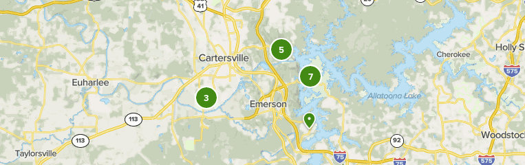 10 Best Walking Trails in Cartersville | AllTrails