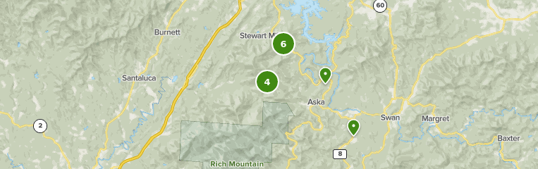 Best 10 Forest Trails in Cherry Log | AllTrails