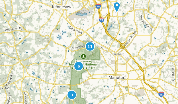 Best Hiking Trails near Kennesaw, Georgia | AllTrails