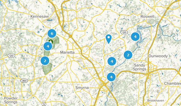 Best Walking Trails near Marietta, Georgia | AllTrails